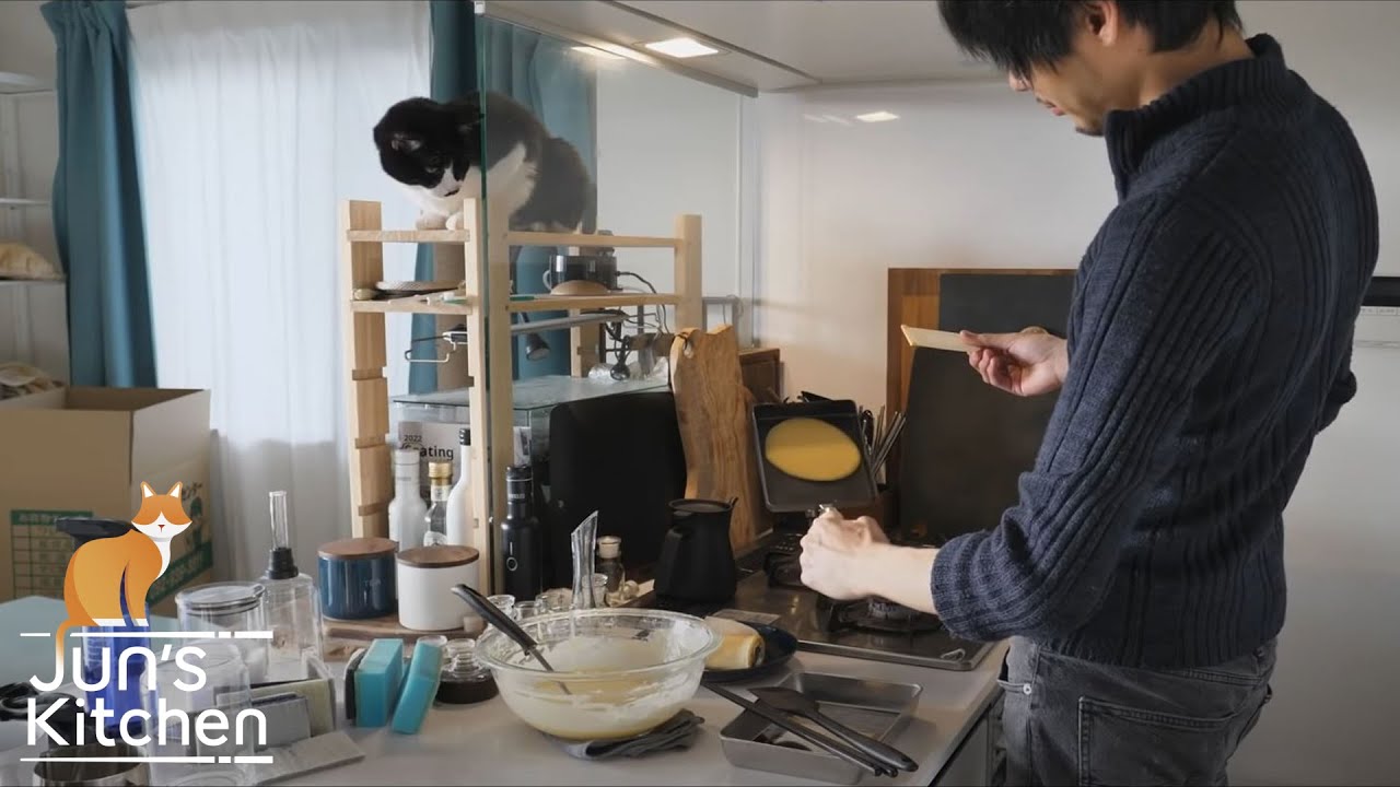 Packing up my kitchen & Rolled Tree Pancake (Baumkuchen) - La Vie Cooking